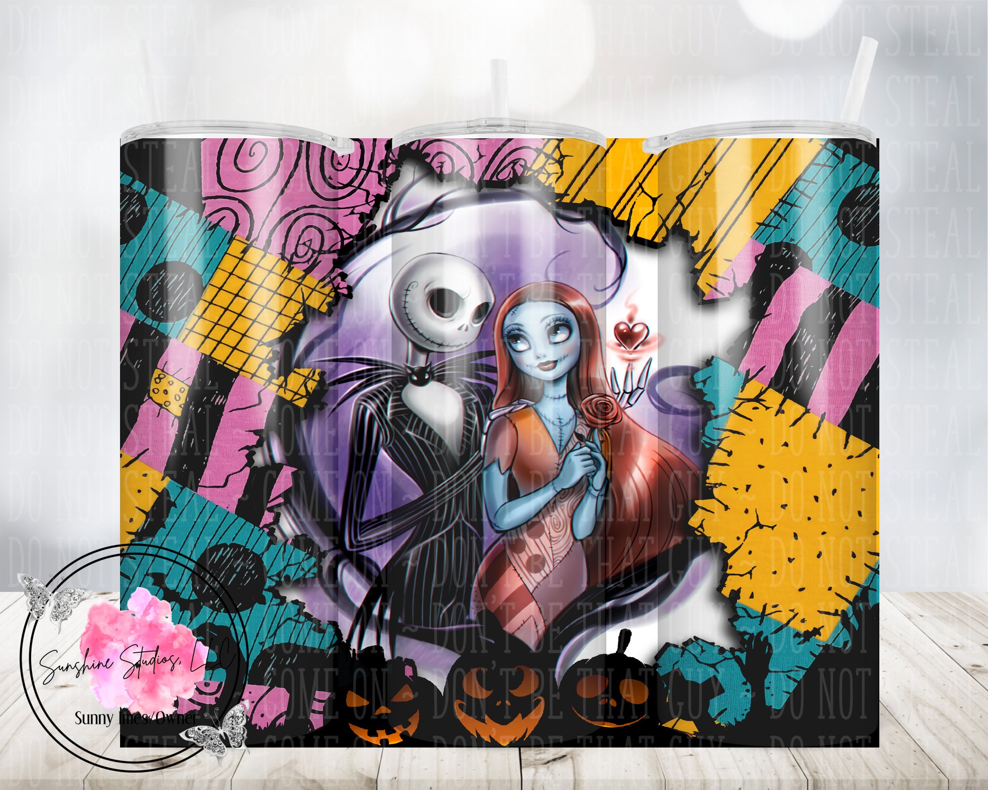 Jack and Sally Patchwork - Etsy