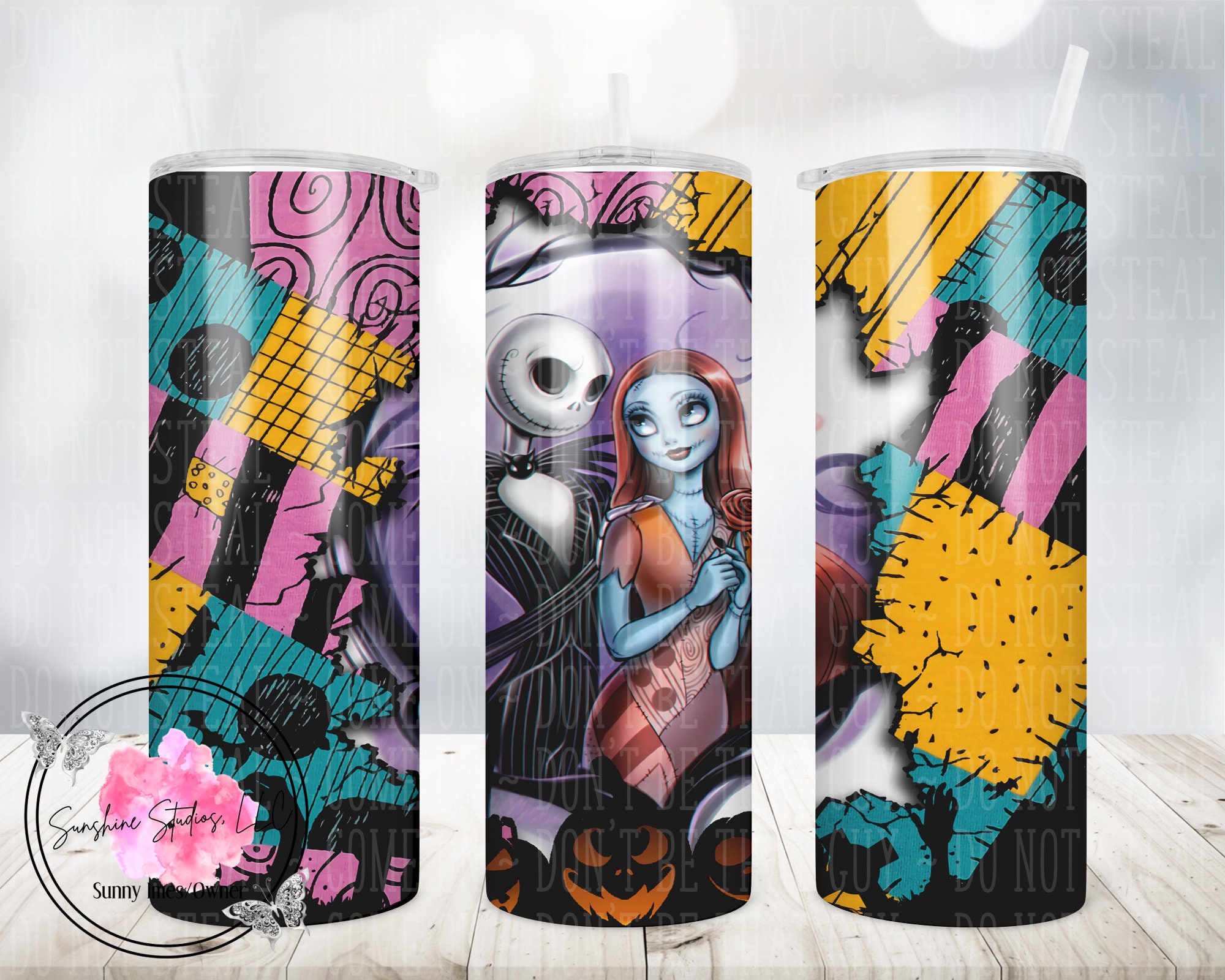 Jack and Sally Patchwork - Etsy