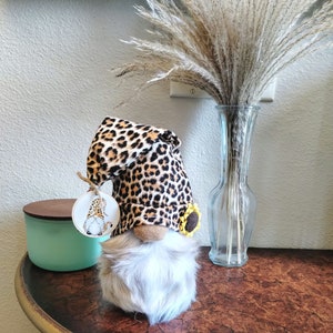 Leopard Print Gnome - Etsy