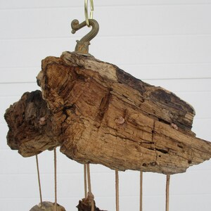 Wood Wind Chime Wood Slices Wind Hanging - Etsy Canada
