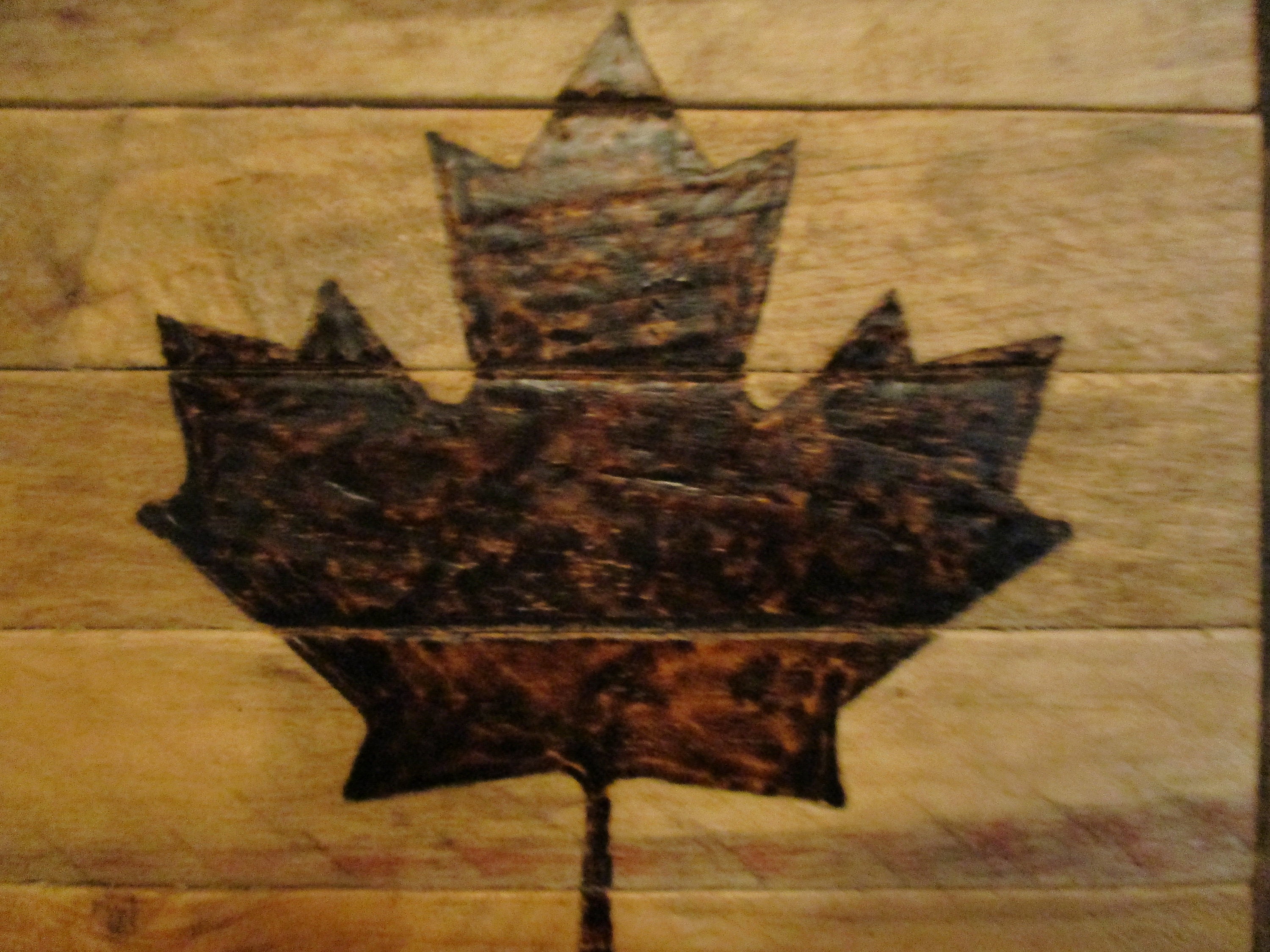 CANADA MAPLE LEAF Woodburning Wall Hanging - Etsy Canada