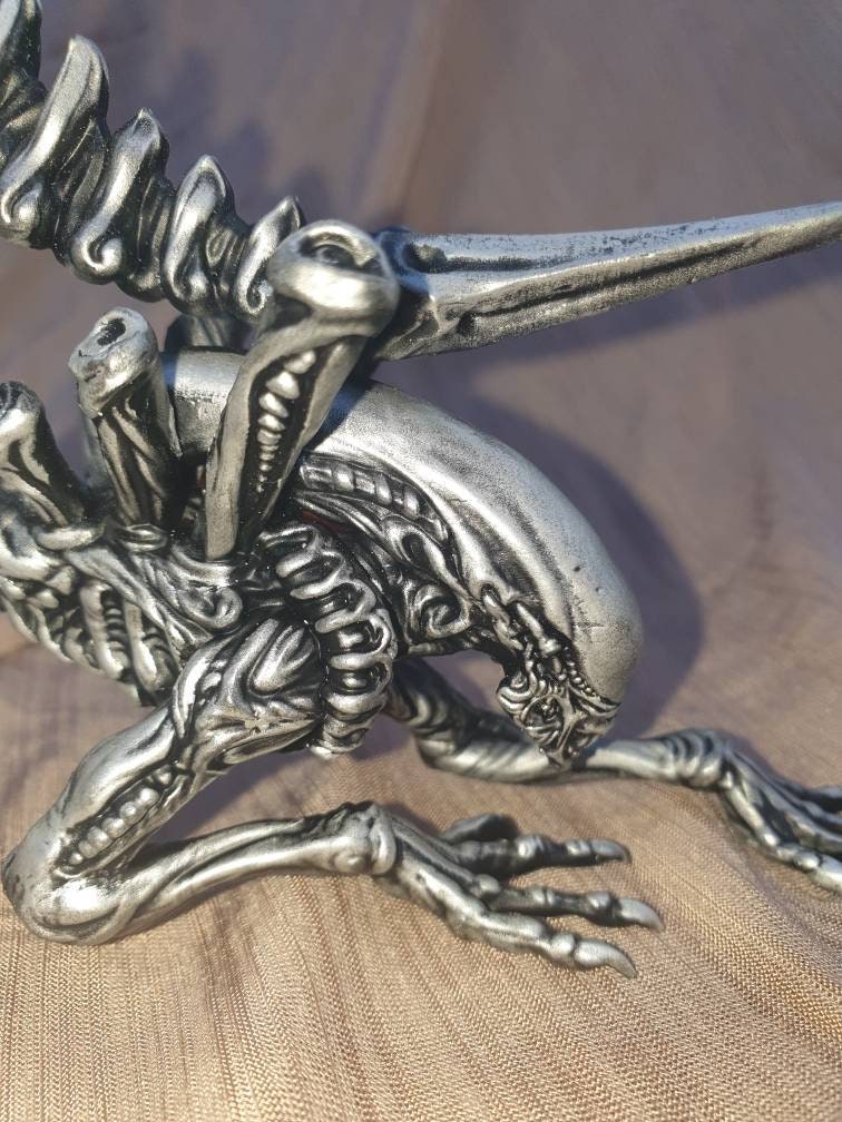 Xenomorfo Figura MASIVA Alien H.R. Giger Inspired BIG & - Etsy México