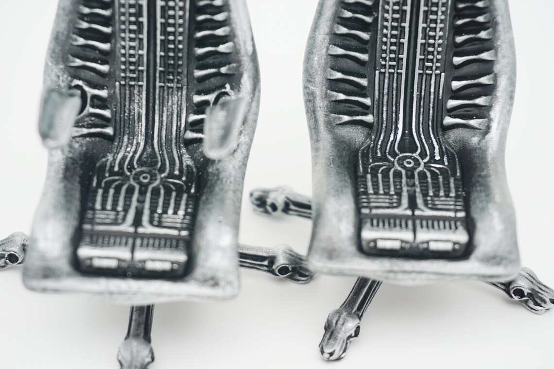 H.R. Giger COMPLETE SET Table & 6 Chairs Capo Chair | Etsy UK