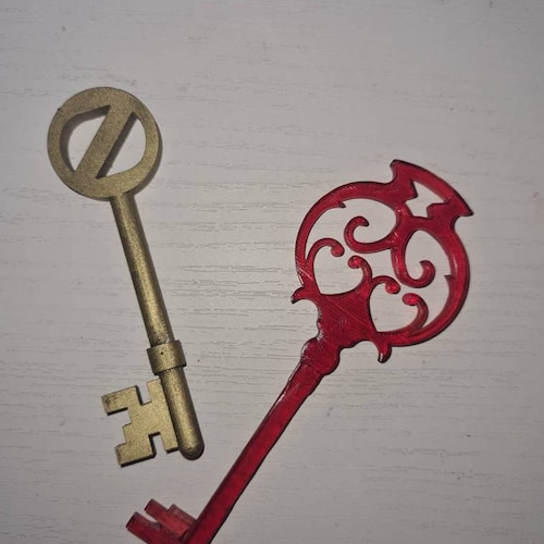 Return to Oz Mombi's Key and the Key to Oz - Etsy