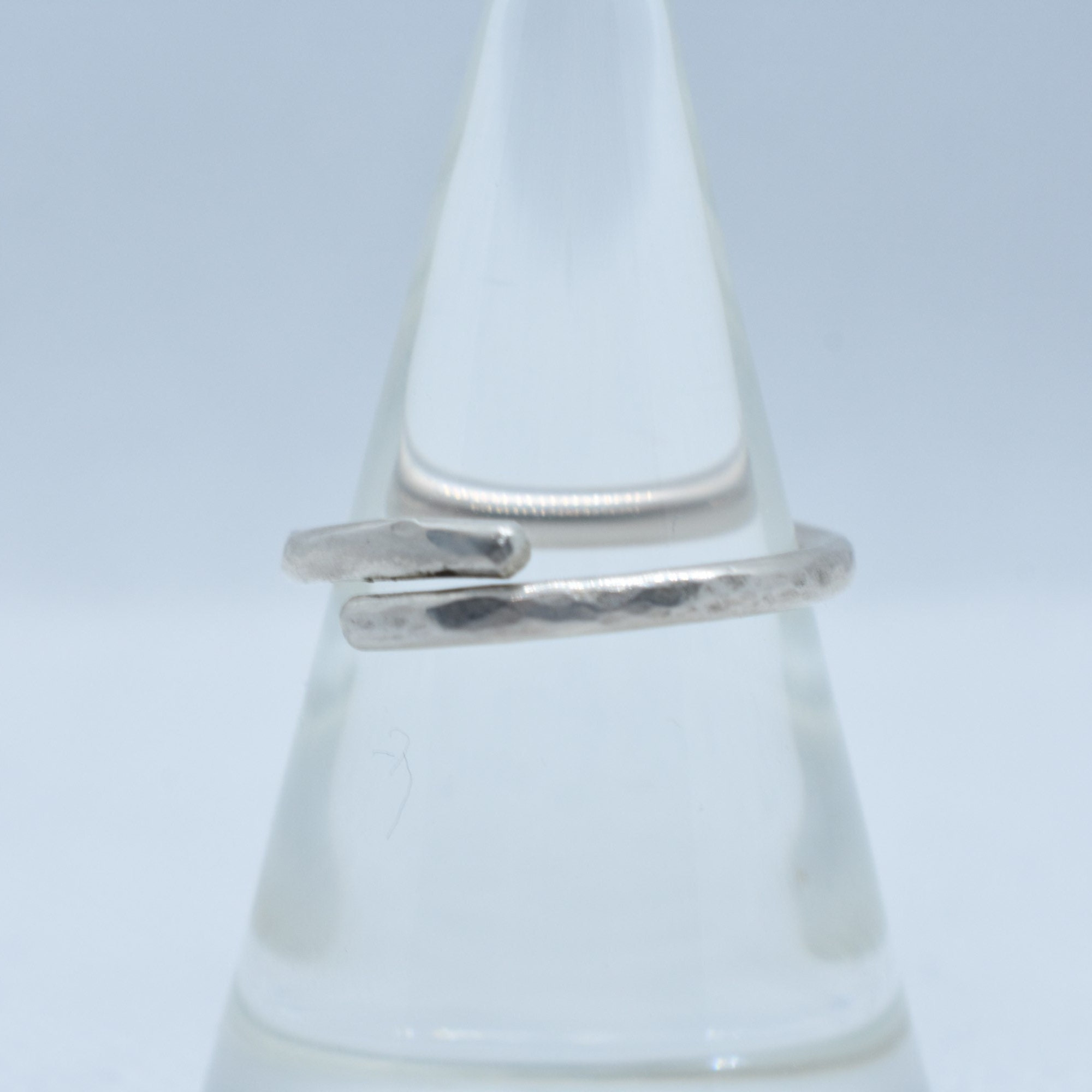 Sterling Silver Wrap Around Ring - Etsy UK