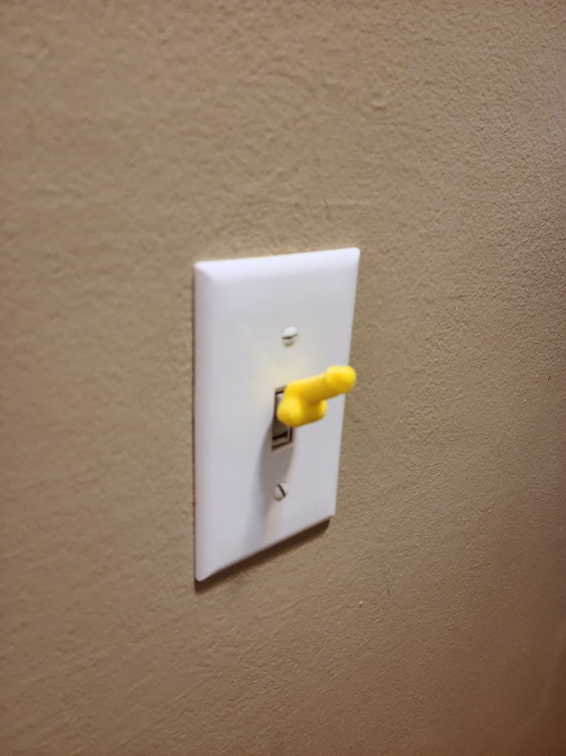 Set of 2 Novelty Light Switch Caps Penis With Balls Prank - Etsy