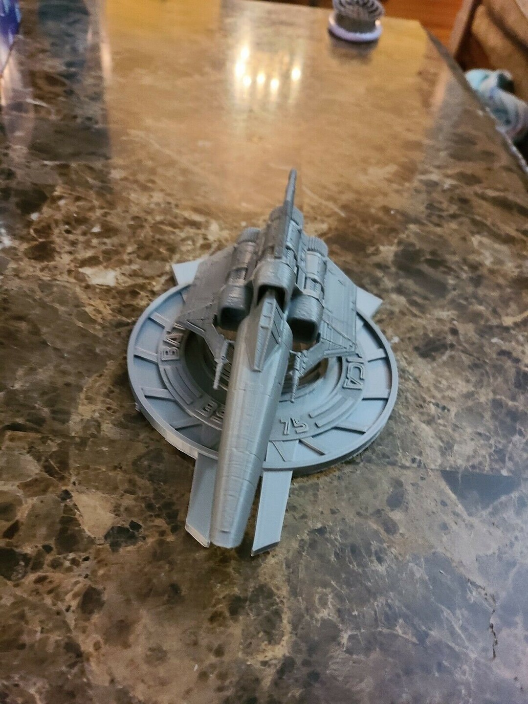 1980 Battlestar Galactica Viper Mark I 3d Printed Dual Cockpit Viper on ...