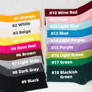 Custom Text Embroidery Socks: Rainbow Cotton Crew Socks - Etsy