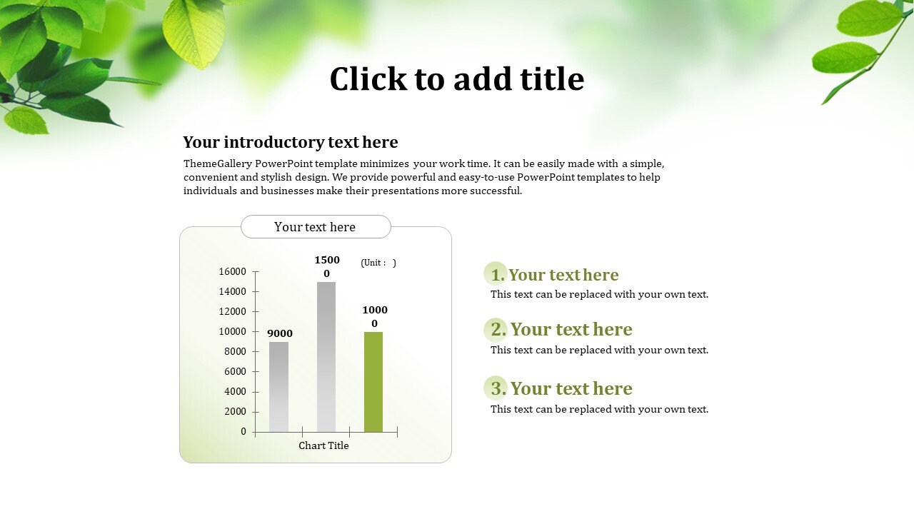 Natural Powerpoint Presentation Template - Etsy