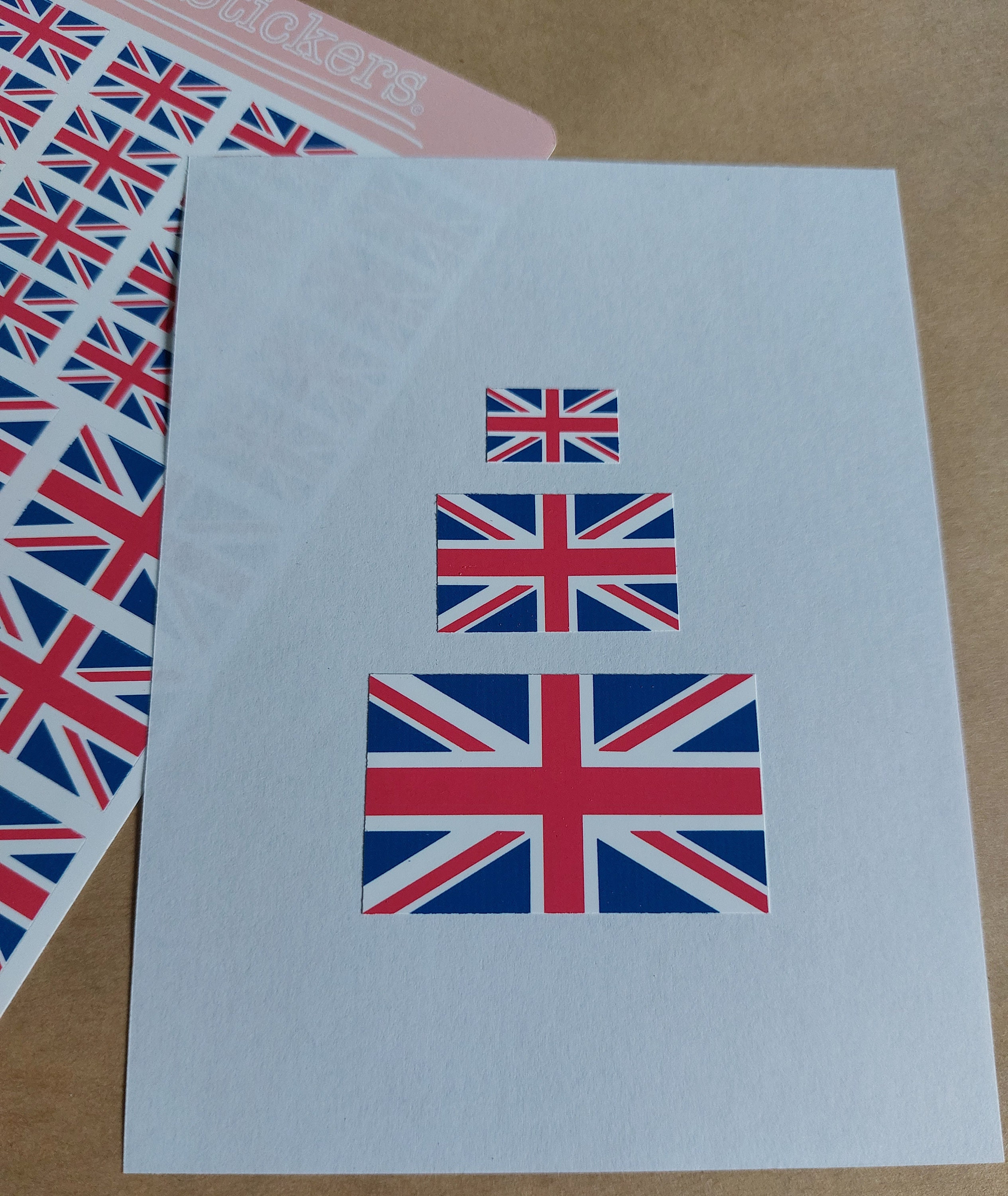 Union Jack Flag Stickers 1 Sheet of GLOSSY Stickers 31 - Etsy UK