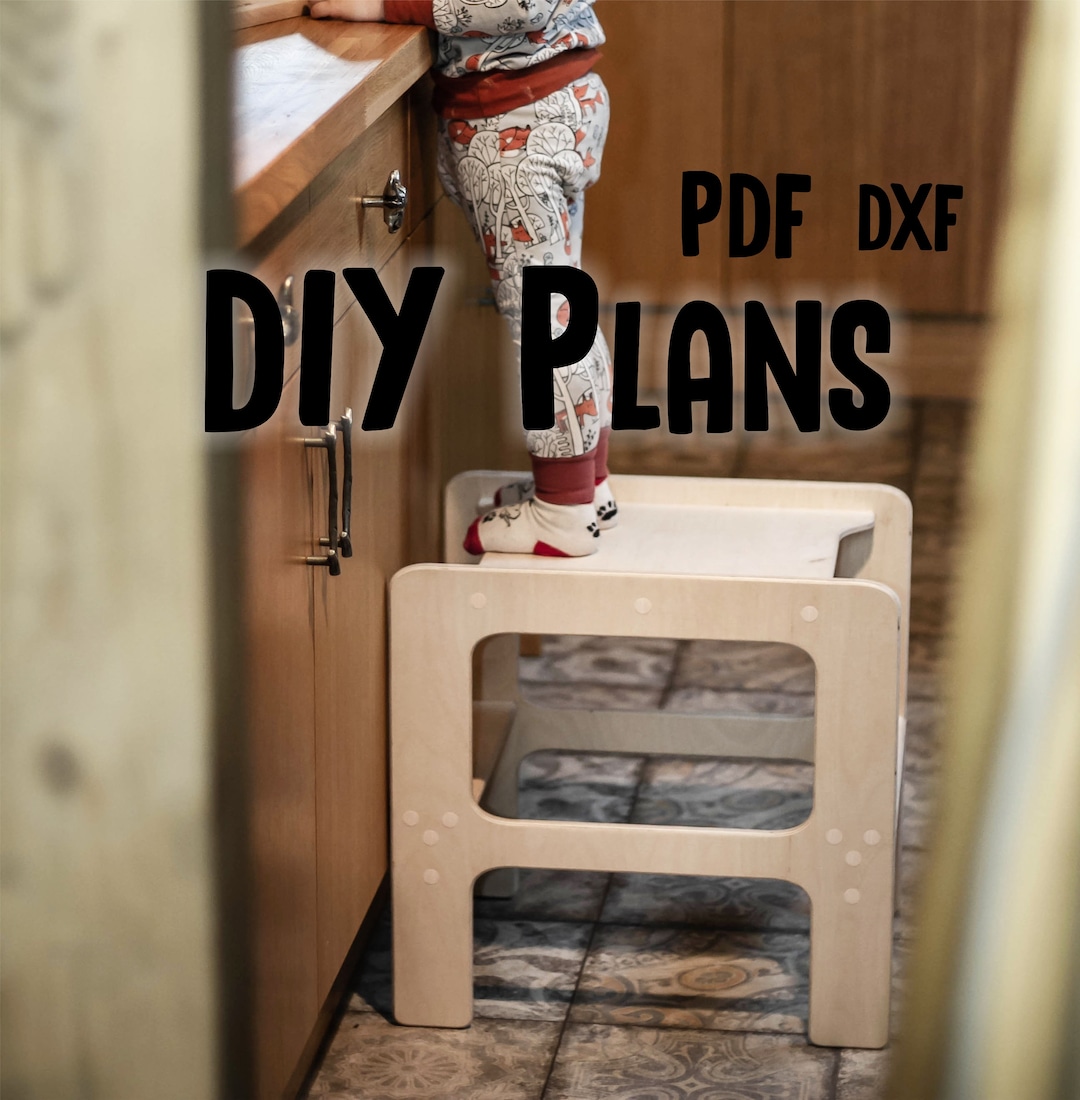 DIY Do It Yourself Digital Plans, Toddler Step Stool Plans, Woodworking ...