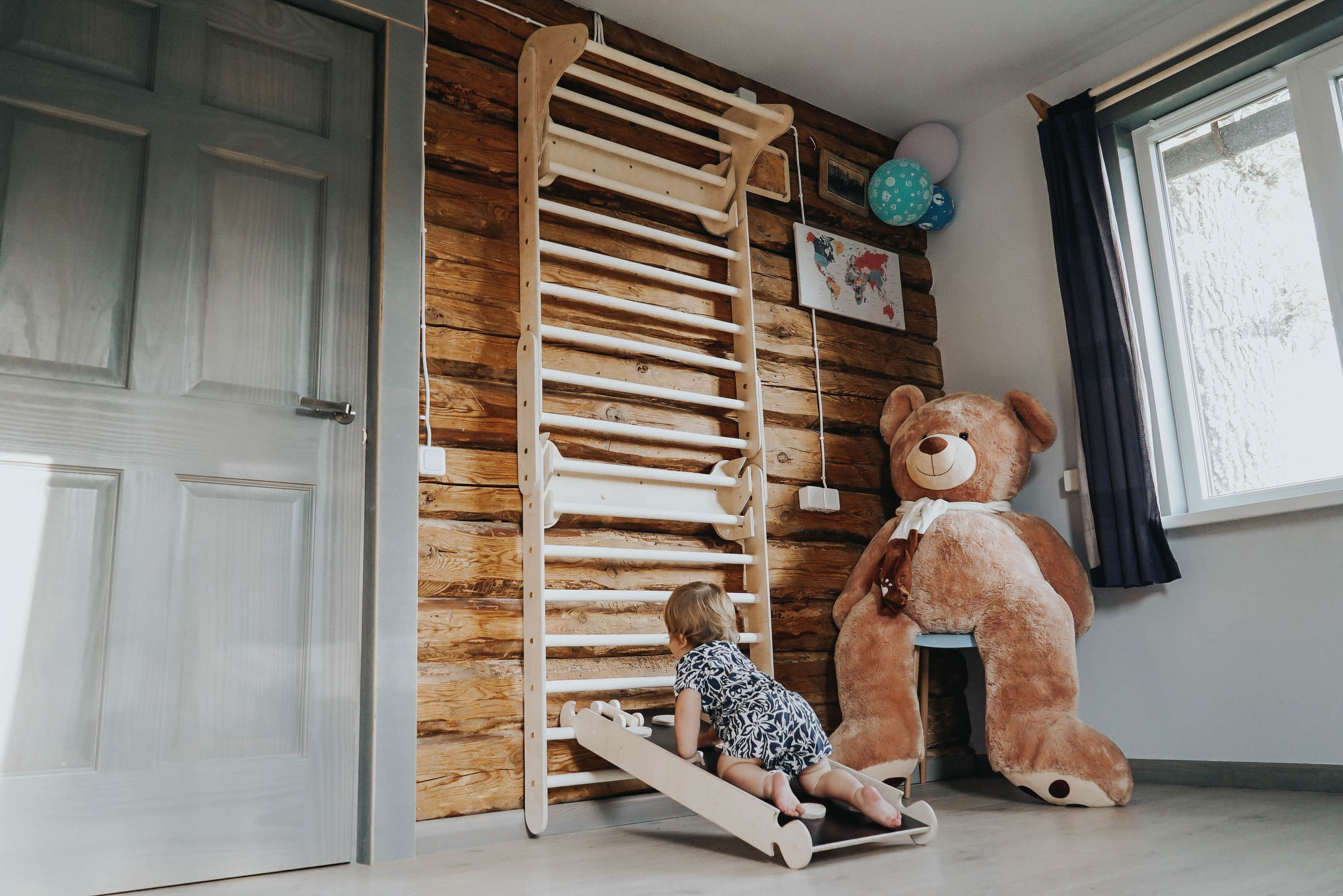 Kids Climbing Wall Swedish Ladder Large Climbing Triangle - Etsy