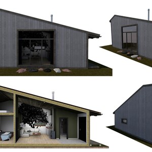 All-year House Build Plans With Visualizations and Detailed Metric ...