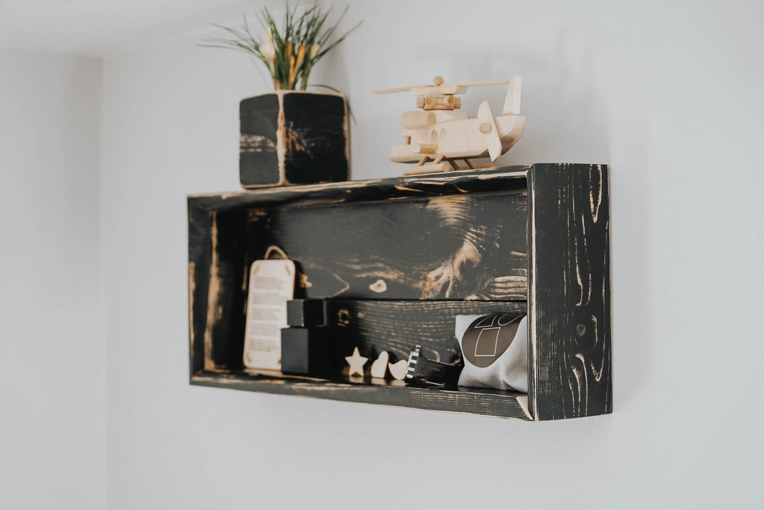 Floating Shelf Modern Wall-mounted Storage Solution for - Etsy