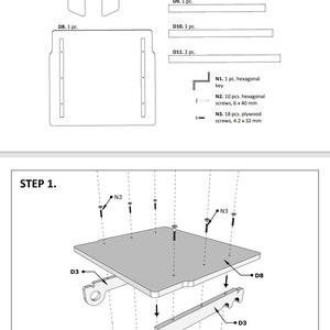 DIY Plans for Toddler Helper Step Stool, Montessori Kitchen Tower. - Etsy
