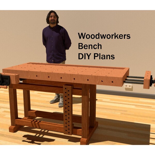 Workshop Bench Plans - Etsy