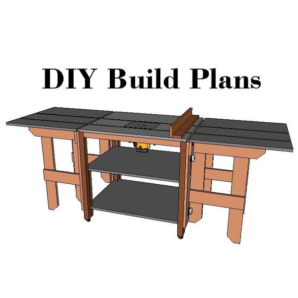 Router Table Plans - Etsy