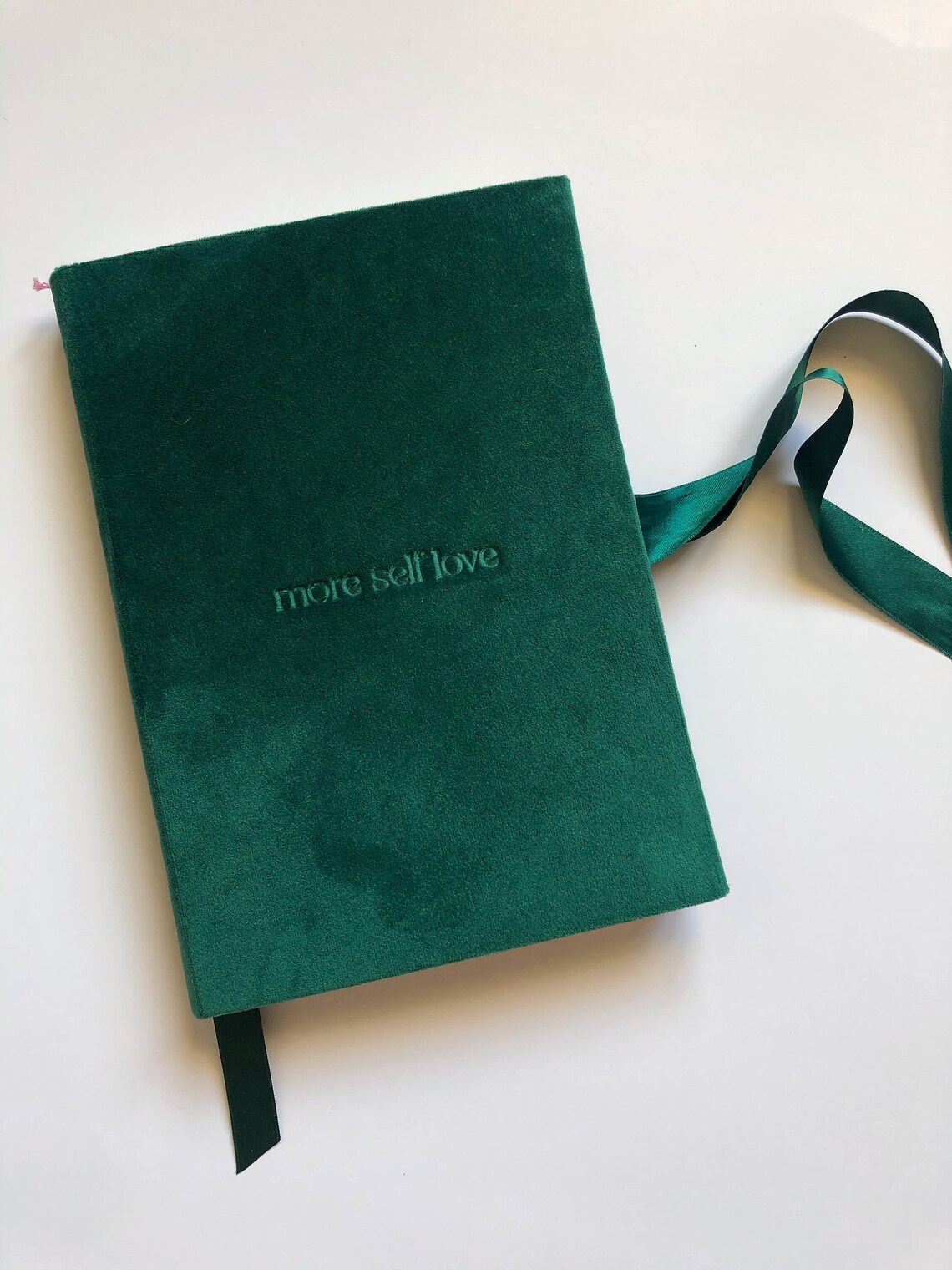 Green Velvet Journal XL/ Velvet Notebook/ Velvet Journal - Etsy UK