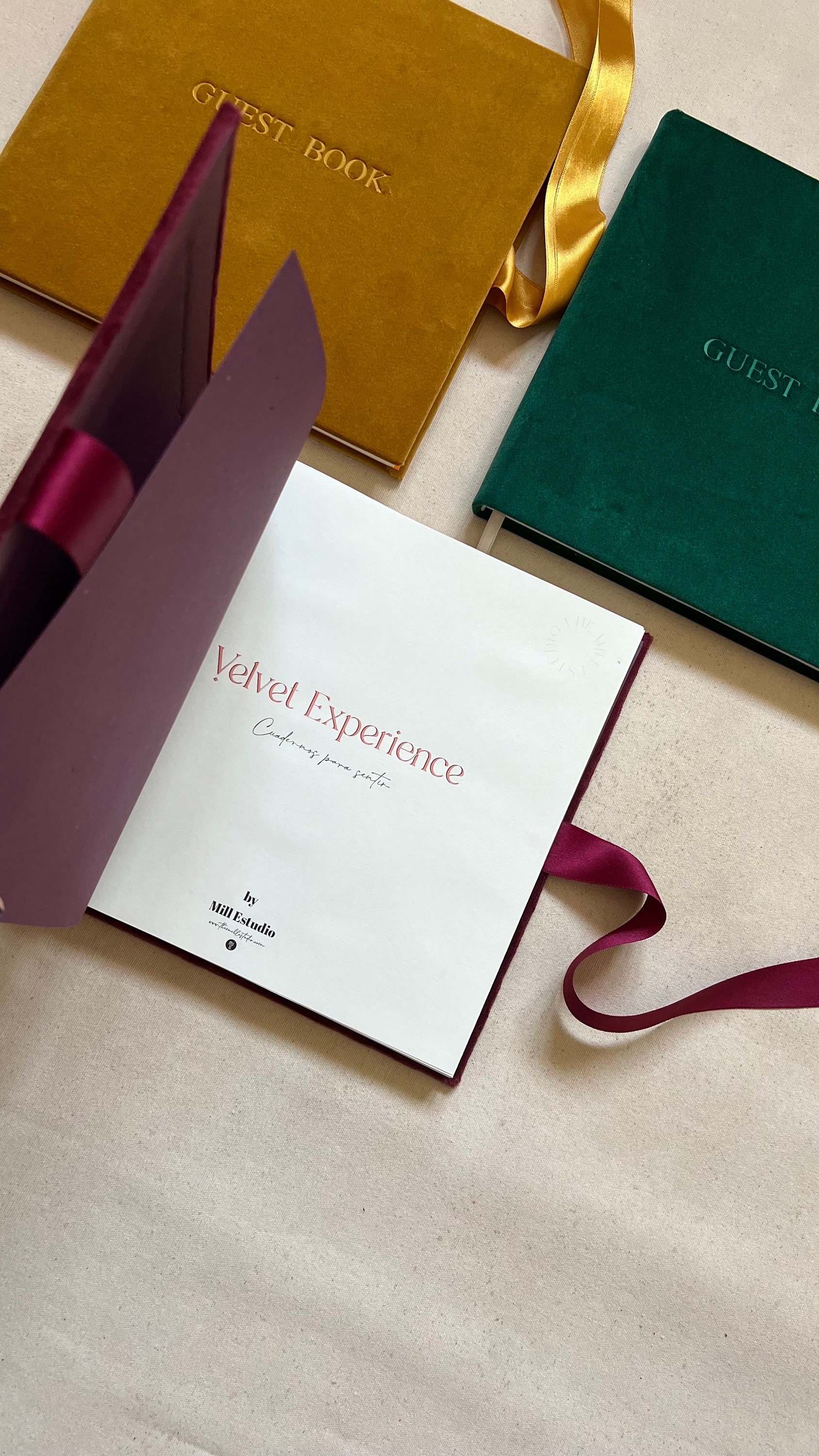 Signature Velvet Book/velvet Notebook/velvet Journal/personalized Diary ...