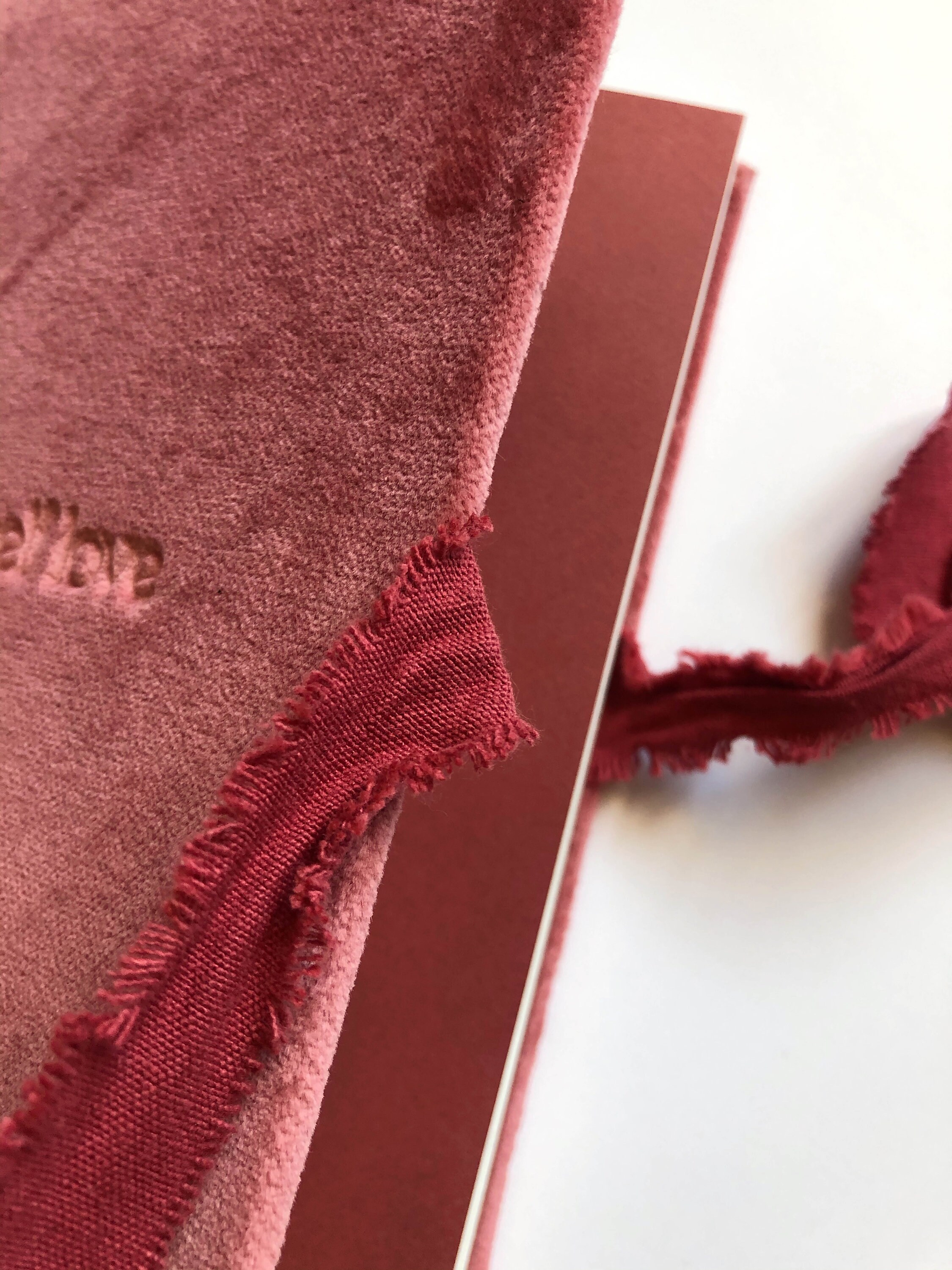 Velvet Pink Journal/ Pink Velvet Notebook / Velvet Journal ...