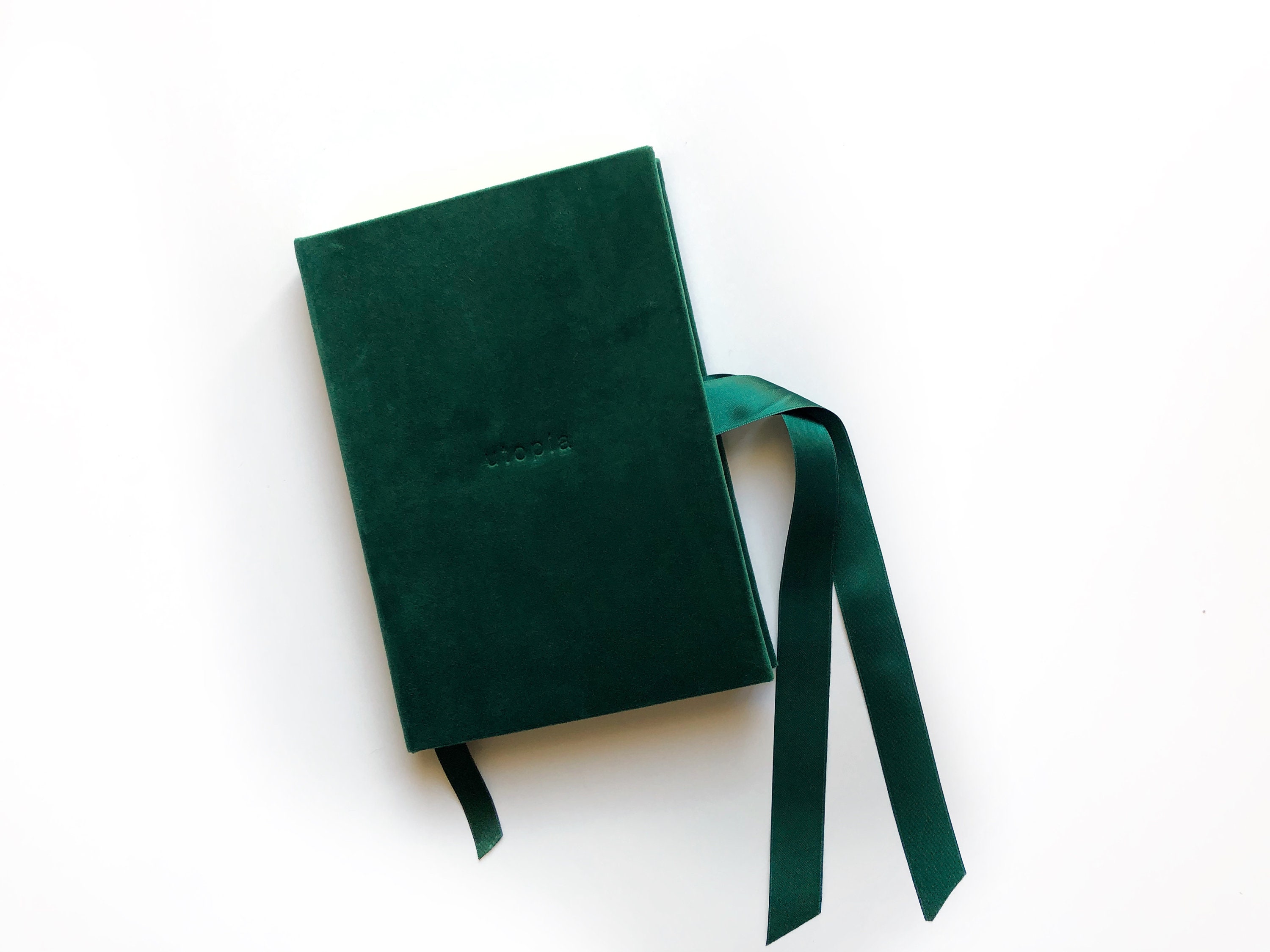 Green Velvet Journal XL/ Velvet Notebook/ Velvet Journal - Etsy UK