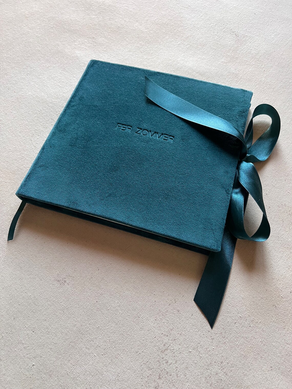 Signature Velvet Book/velvet Notebook/velvet Journal/personalized Diary ...