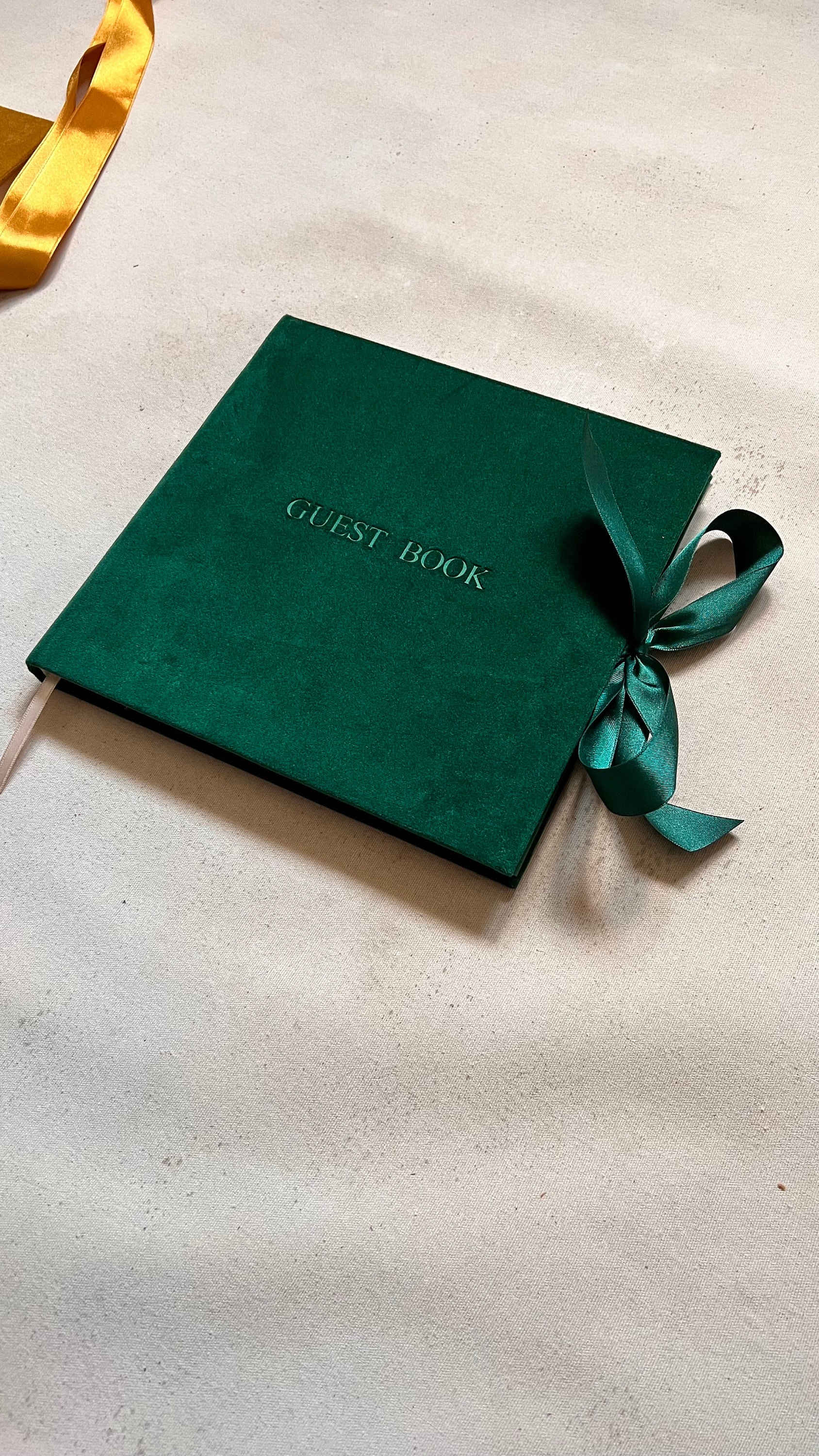 Signature Book/velvet Notebook/velvet Journal/personalized Diary/unique ...