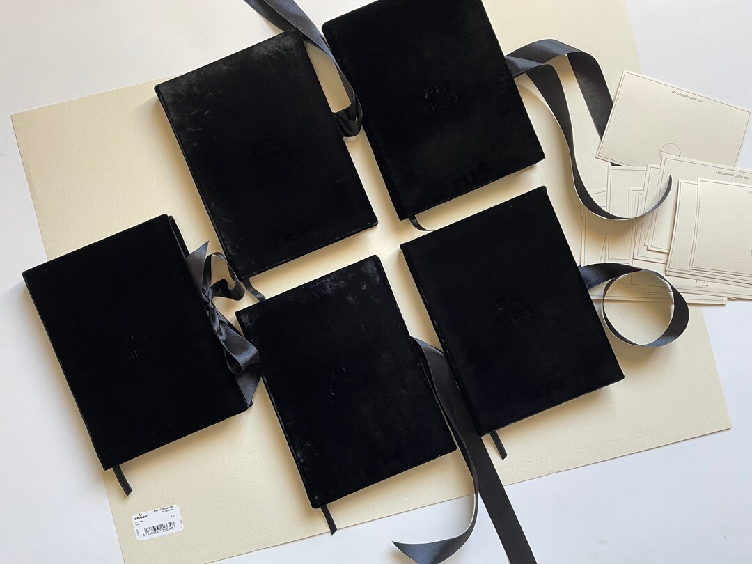 Black Velvet London/velvet Journal/personalized Notebook/unique Gifts ...
