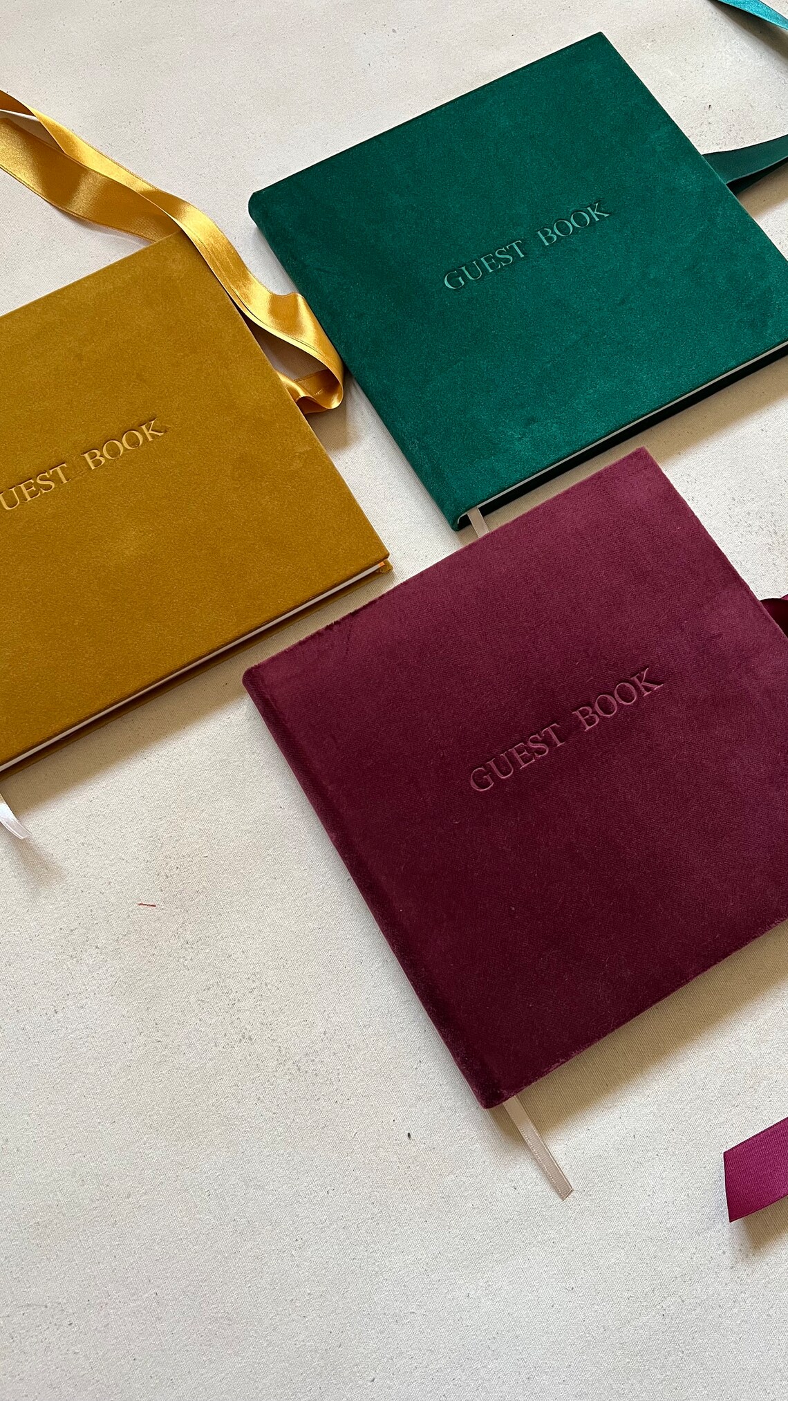 Signature Velvet Book/velvet Notebook/velvet Journal/personalized Diary ...