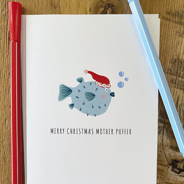 Pun Christmas Card - Etsy