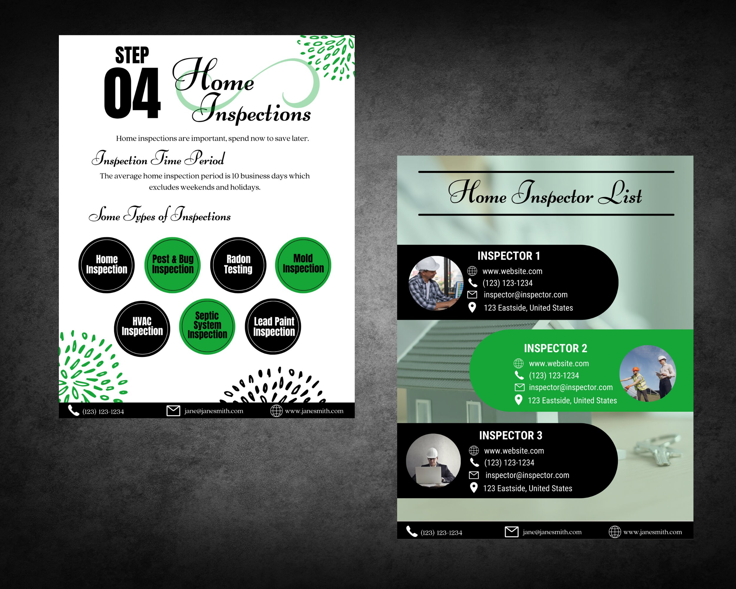 Green First Time Home Buyer Presentation Guide Real Estate Handout Real ...
