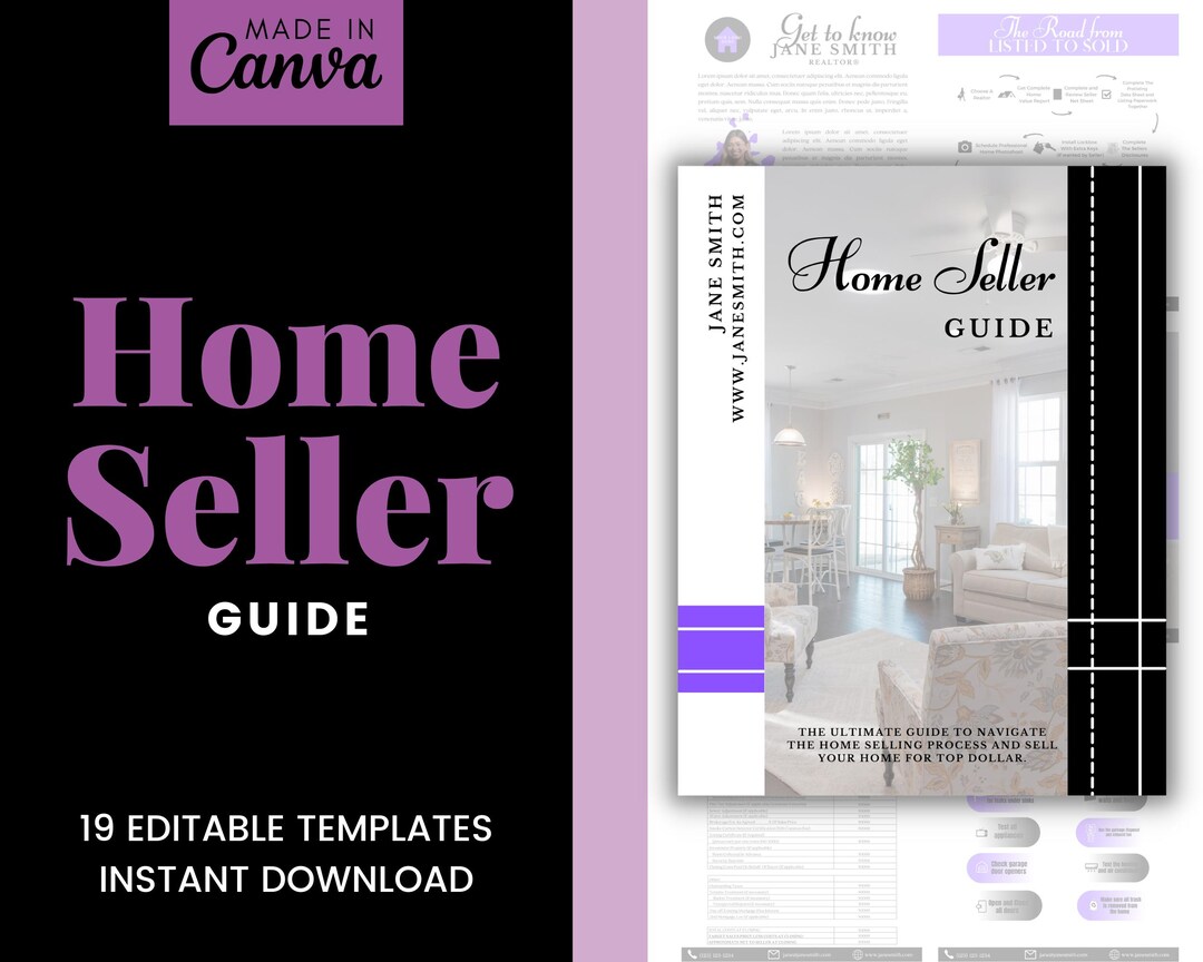 Purple Home Staging Guide | Home Seller Guide | Listing Guide | Real ...