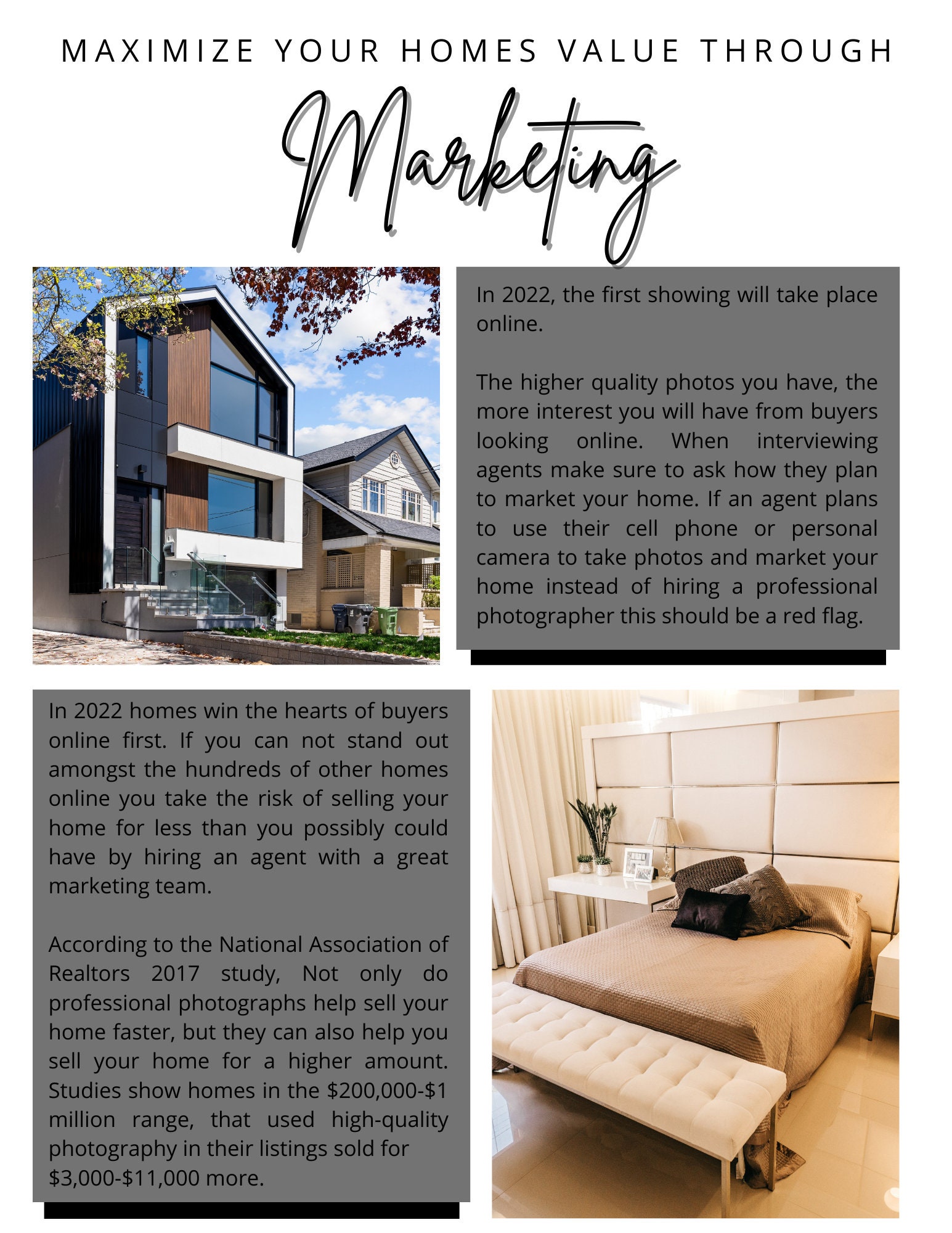 Home Sellers Guide | Real Estate Handout | Real Estate Print | Realtor ...