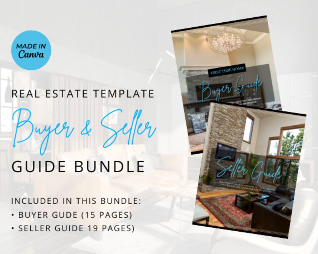 Light Blue Real Estate Buyer and Seller Guide, Real Estate Buyer Guide ...