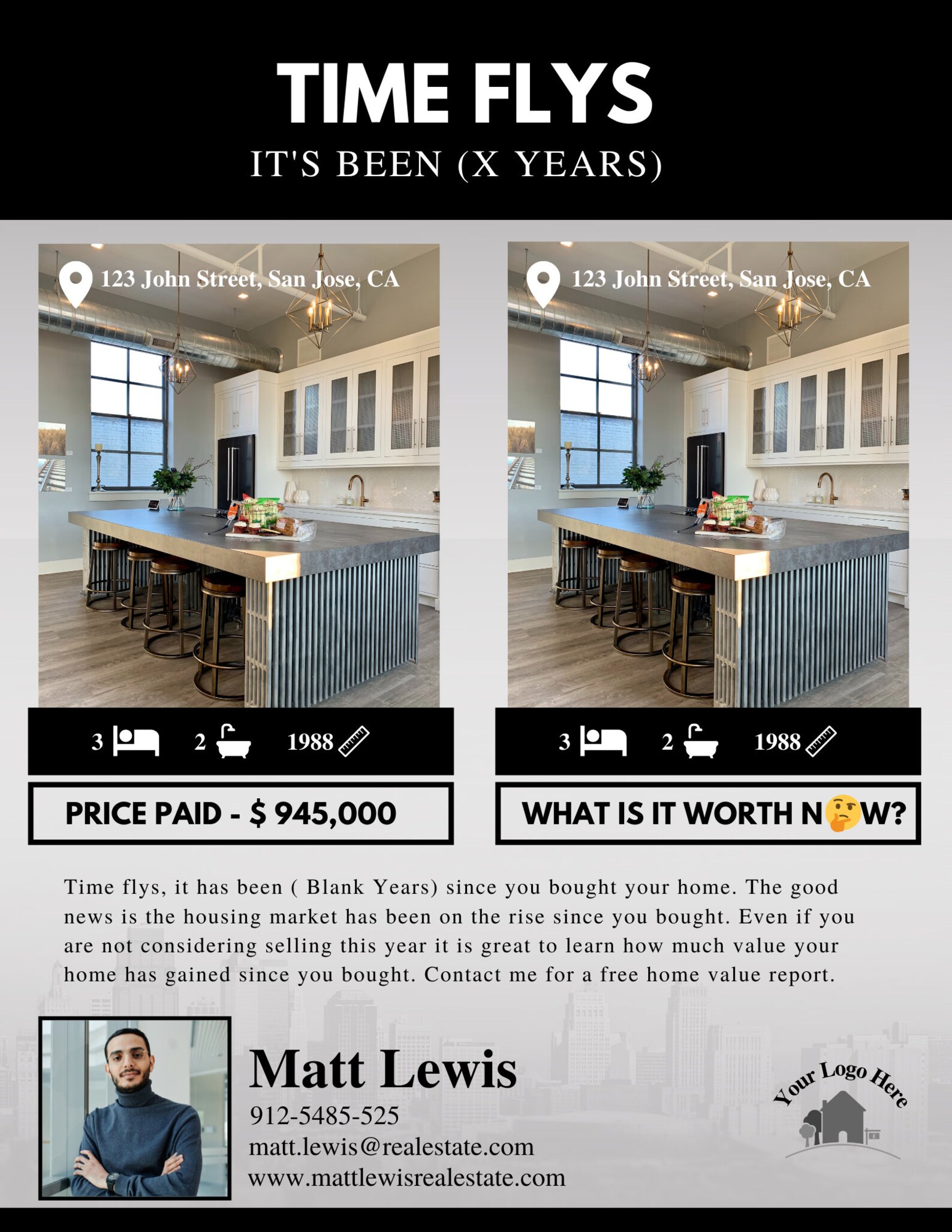 Low Inventory Flyer | Past Client Handout | Real Estate Print | Realtor ...