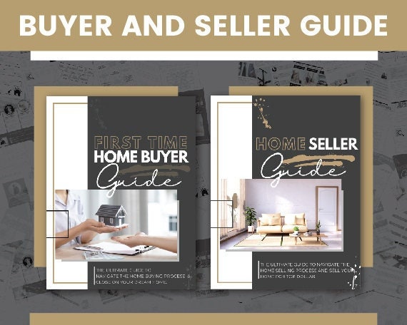 Gold Real Estate Home Buyer & Seller Guide Real Estate Buyer Guide Real ...