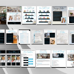 Light Blue Real Estate Buyer and Seller Guide, Real Estate Buyer Guide ...