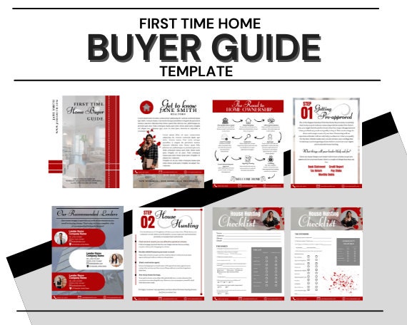 First Time Home Buyer Presentation Guide Real Estate Handout - Etsy First Time Home Buyer Presentation Guide Real Estate Handout - Etsy
