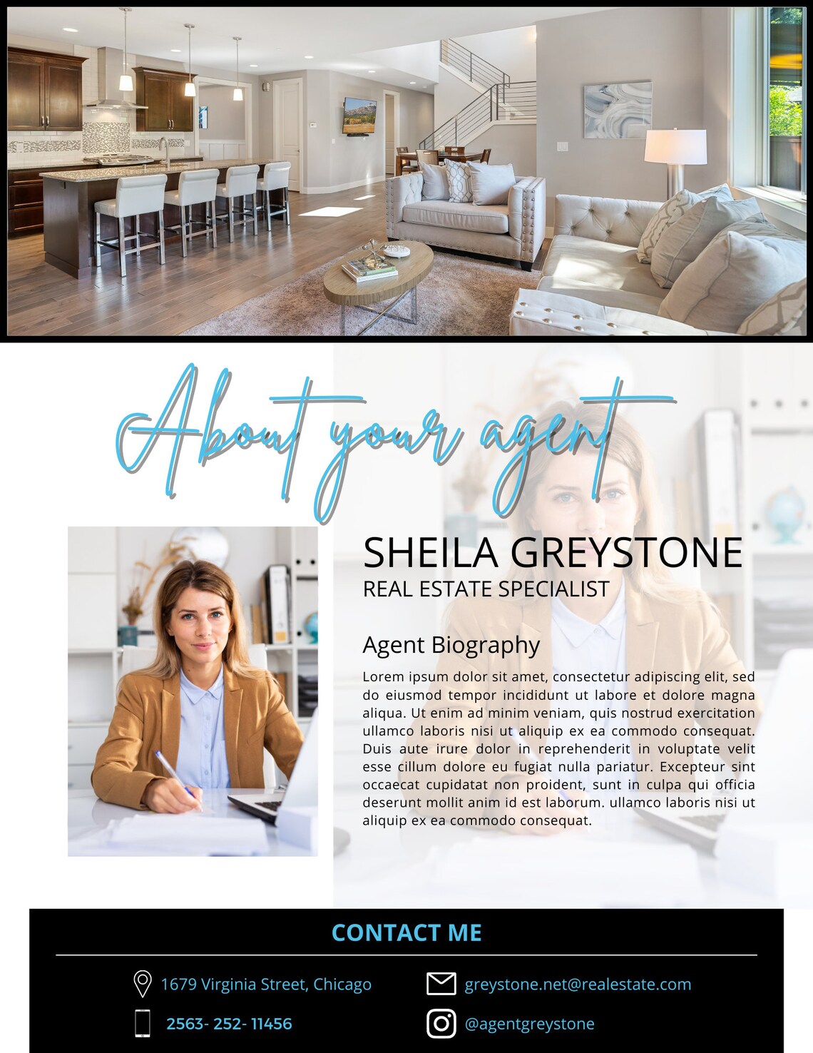 Light Blue Real Estate Buyer and Seller Guide, Real Estate Buyer Guide ...