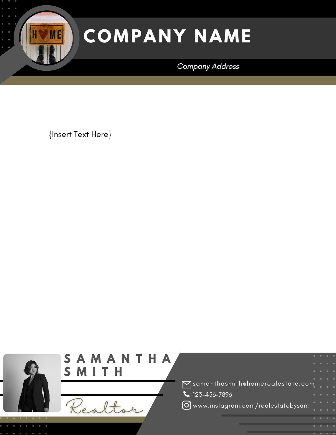 Realtor Hand Written Note| Real Estate Handout | Real Estate Print ...