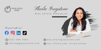 5 Modern Real Estate Agent Email Signature Templates | Real Estate ...