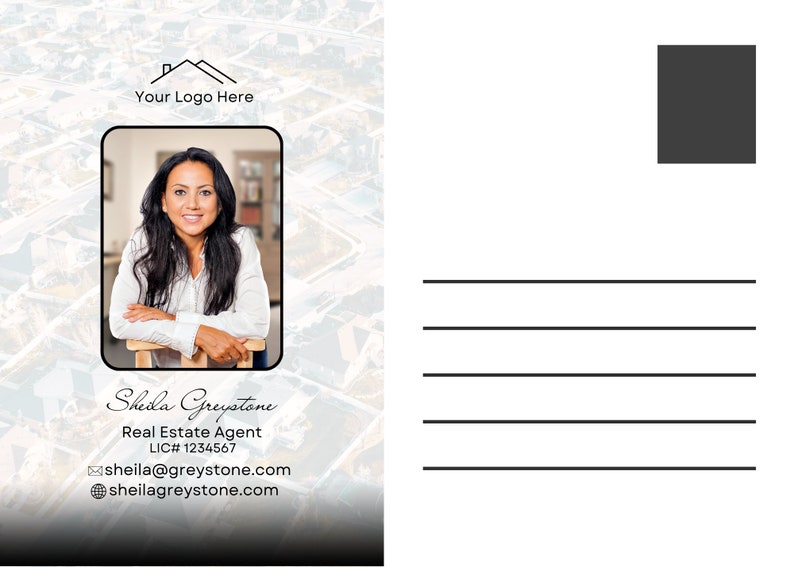 Real Estate Foreclosure Flyer | 5x7 Postcard | Real Estate Print ...