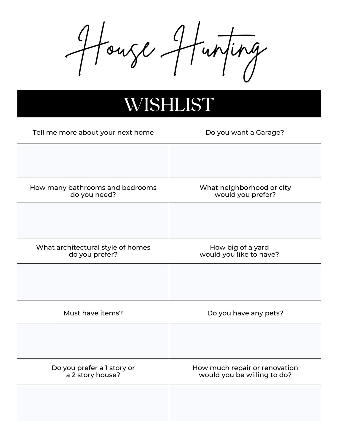 First Time Home Buyer Guide Real Estate Handout Real Estate Print ...