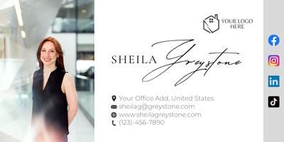 5 Modern Real Estate Agent Email Signature Templates | Real Estate ...