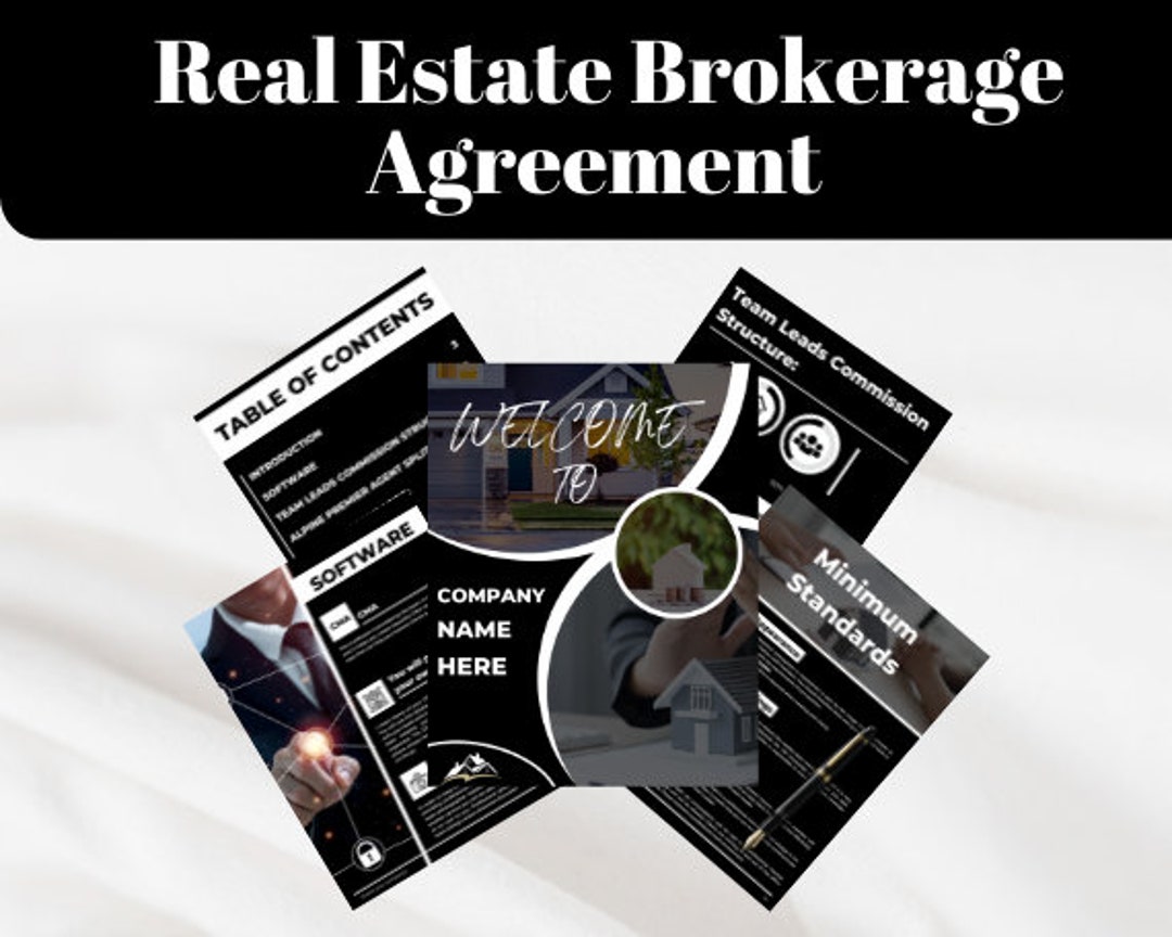 Real Estate Brokerage Agreement | Real Estate Team Guide | Real Estate ...