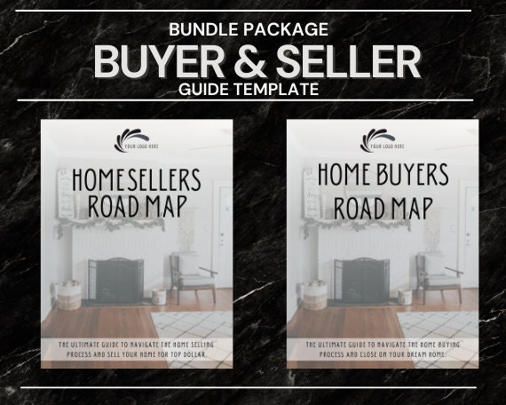 Real Estate Buyer and Seller Road Map Real Estate Buyer - Etsy