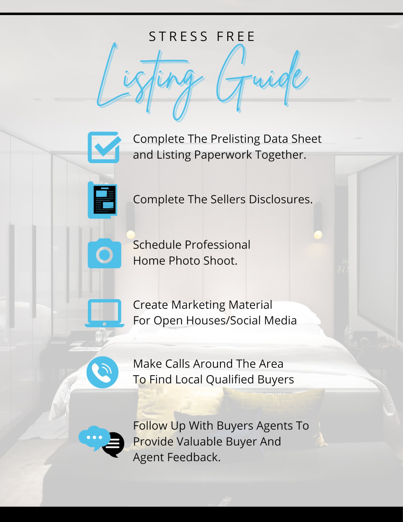 Light Blue Real Estate Buyer and Seller Guide, Real Estate Buyer Guide ...