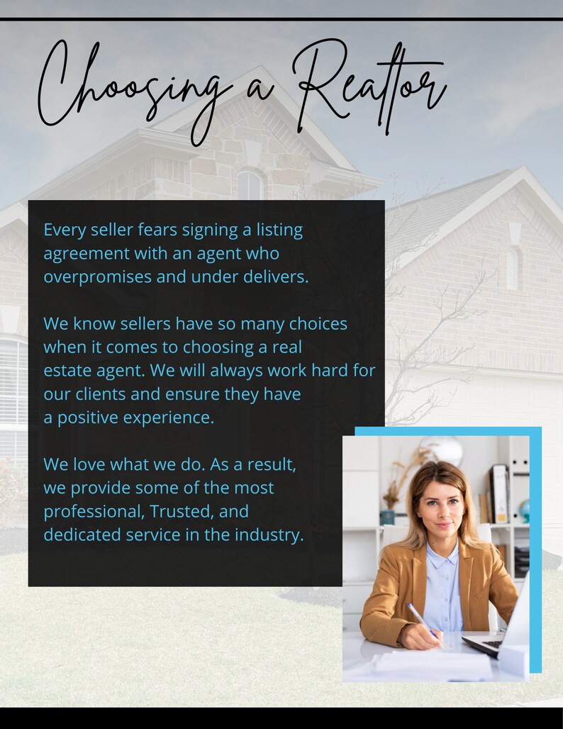 Light Blue Real Estate Buyer and Seller Guide, Real Estate Buyer Guide ...