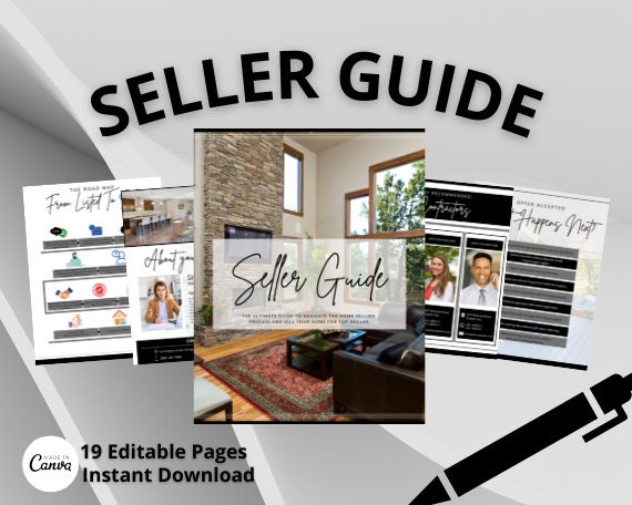 Home Sellers Guide Real Estate Handout Real Estate Print | Etsy