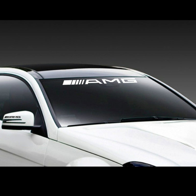 Mercedes Amg Windshield Decal - Etsy
